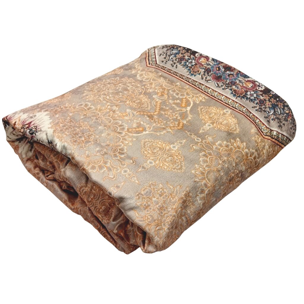Large Boho Persian Style Indoor Floor Mat Khesht - ShopiPersia
