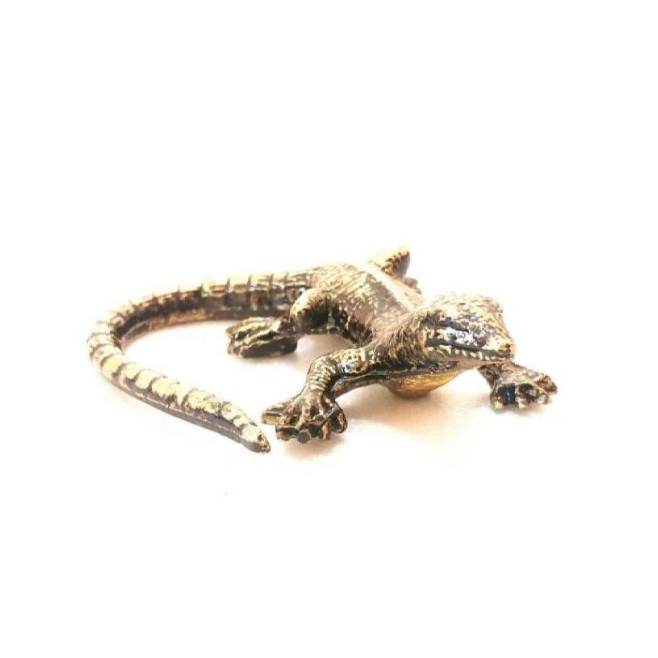Lizard Decorative Figurine Statue for Modern Decor - ShopiPersia