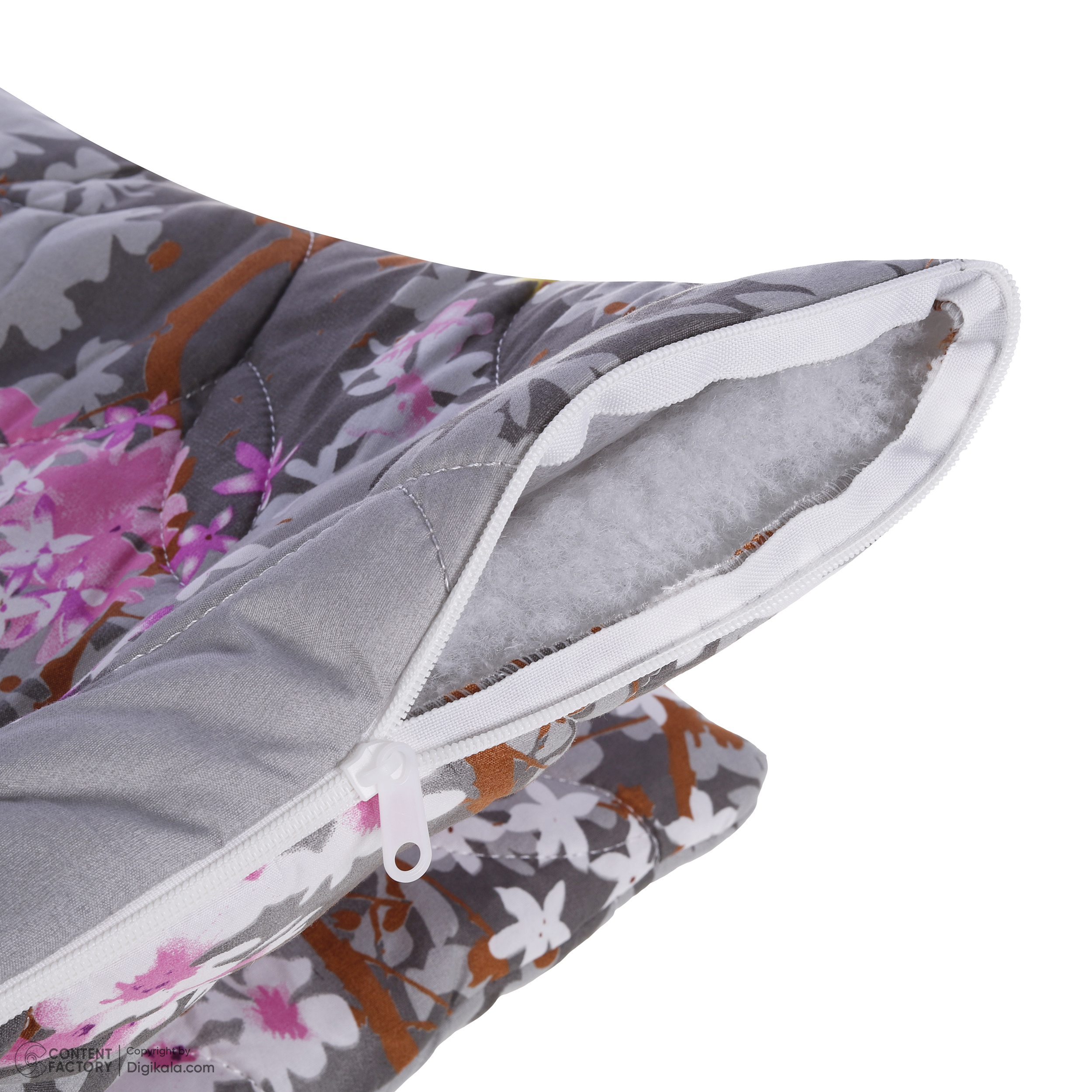 Floor Sleeping Mattress Single Size with Floral Design - ShopiPersia
