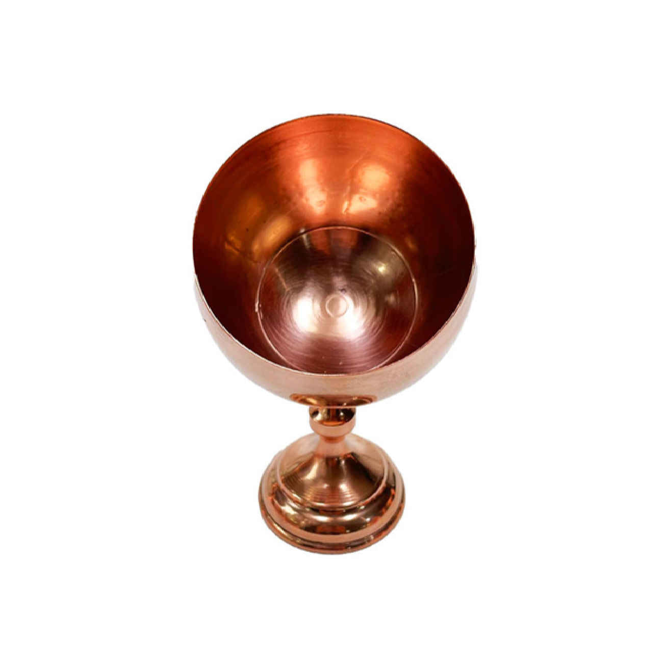 Persian Hammered Copper Bowl with Footed Chic & Lux - ShopiPersia