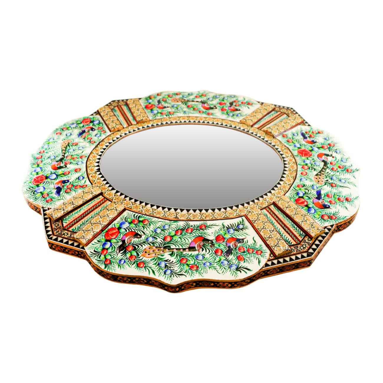 Persian Khatamkari Wooden Frame with Persian Inspired Design - ShopiPersia