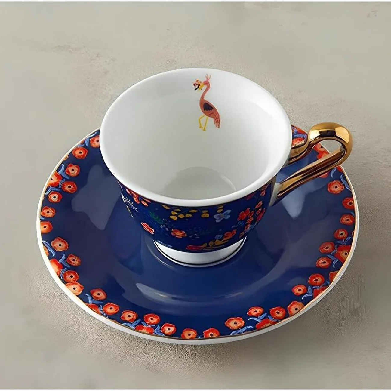 Artistic Porcelain Tea Set in Navy Blue – Classic & Timeless Tea ...