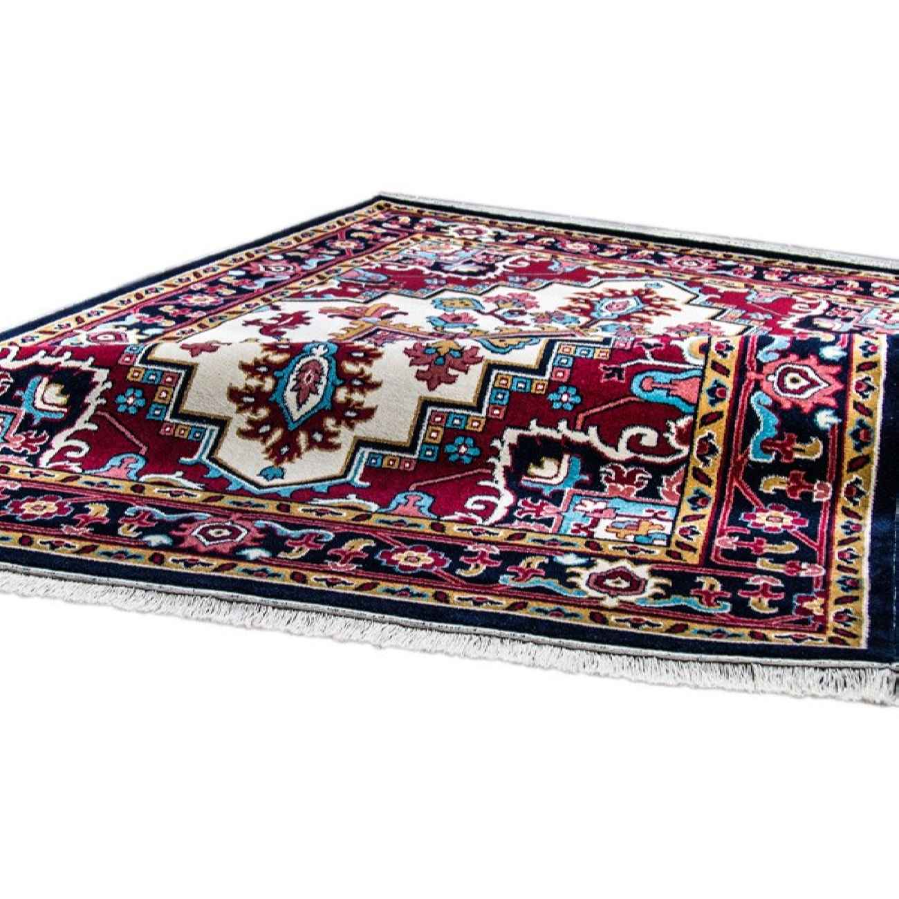 Persian Prayer Rug Sajada Janamaz Traditional Elegant - ShopiPersia