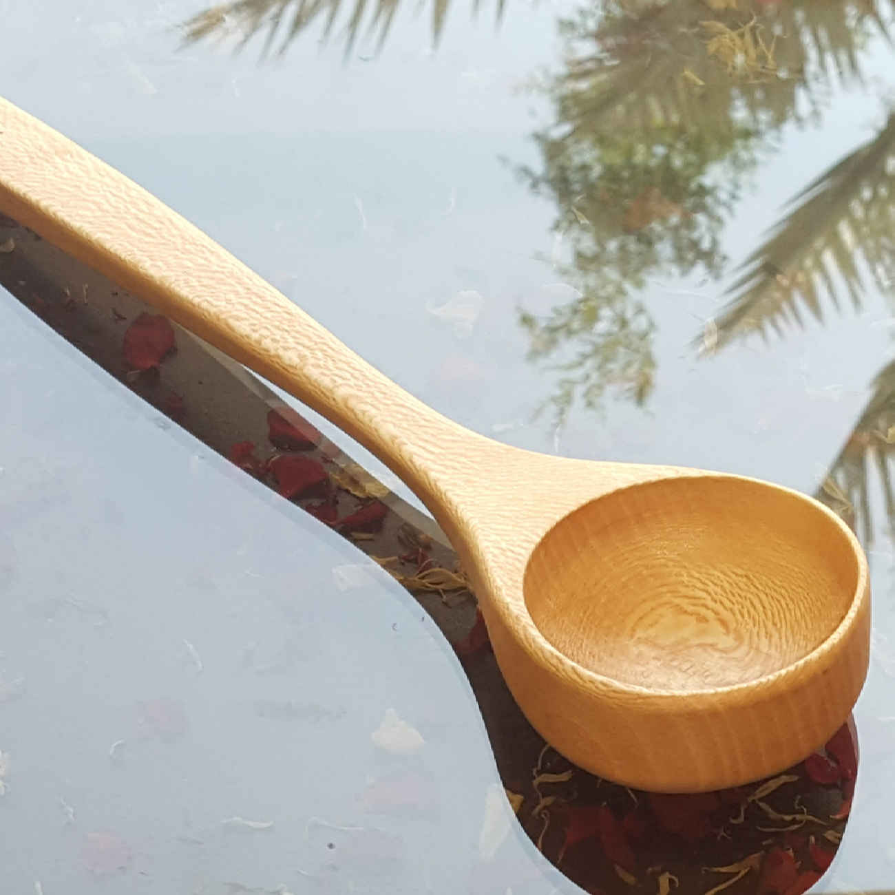 Wooden Ladle with Comfortable Grip Perfect & Classic - ShopiPersia