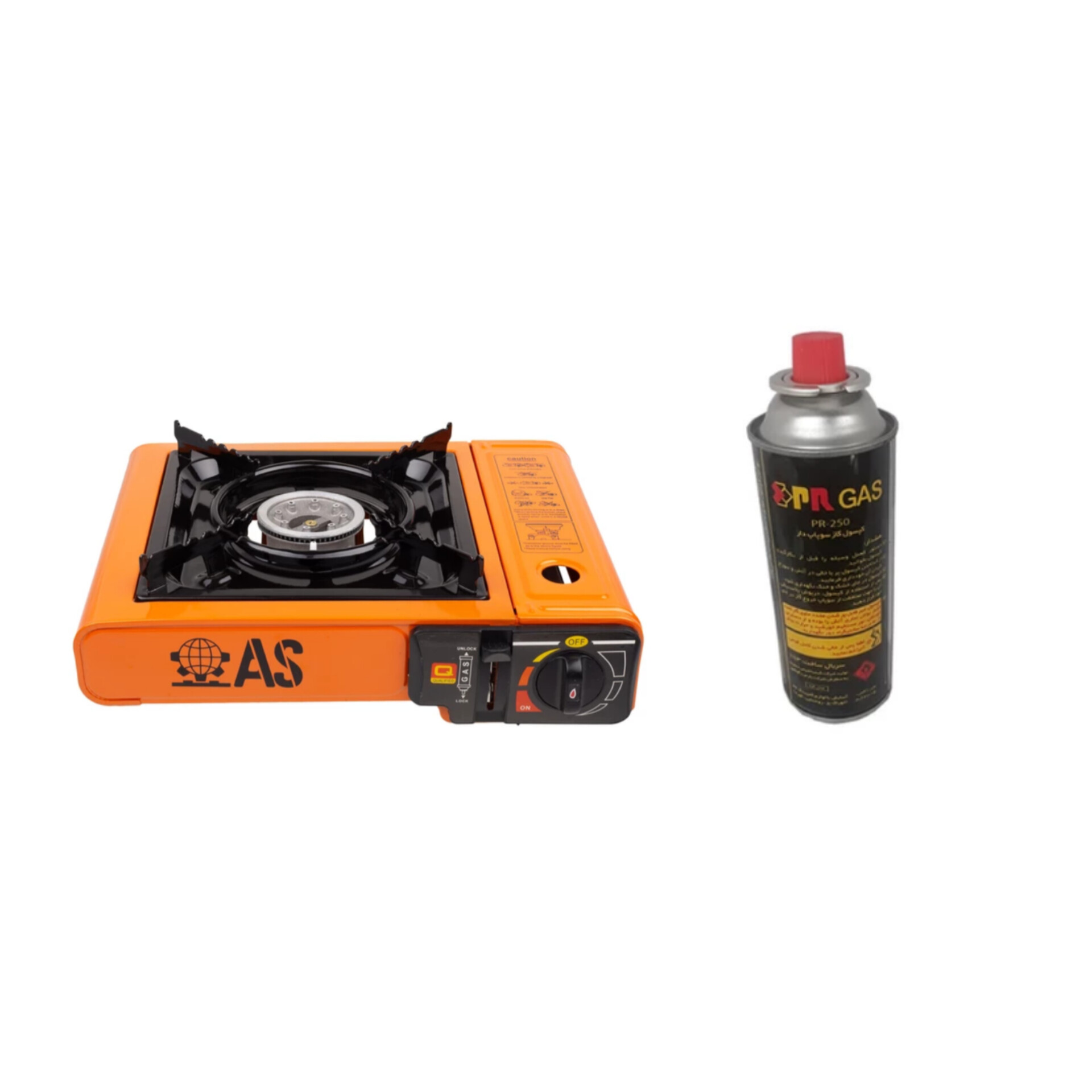 Camping Gas Stove-Portable Outdoor-With Plastic Box - ShopiPersia