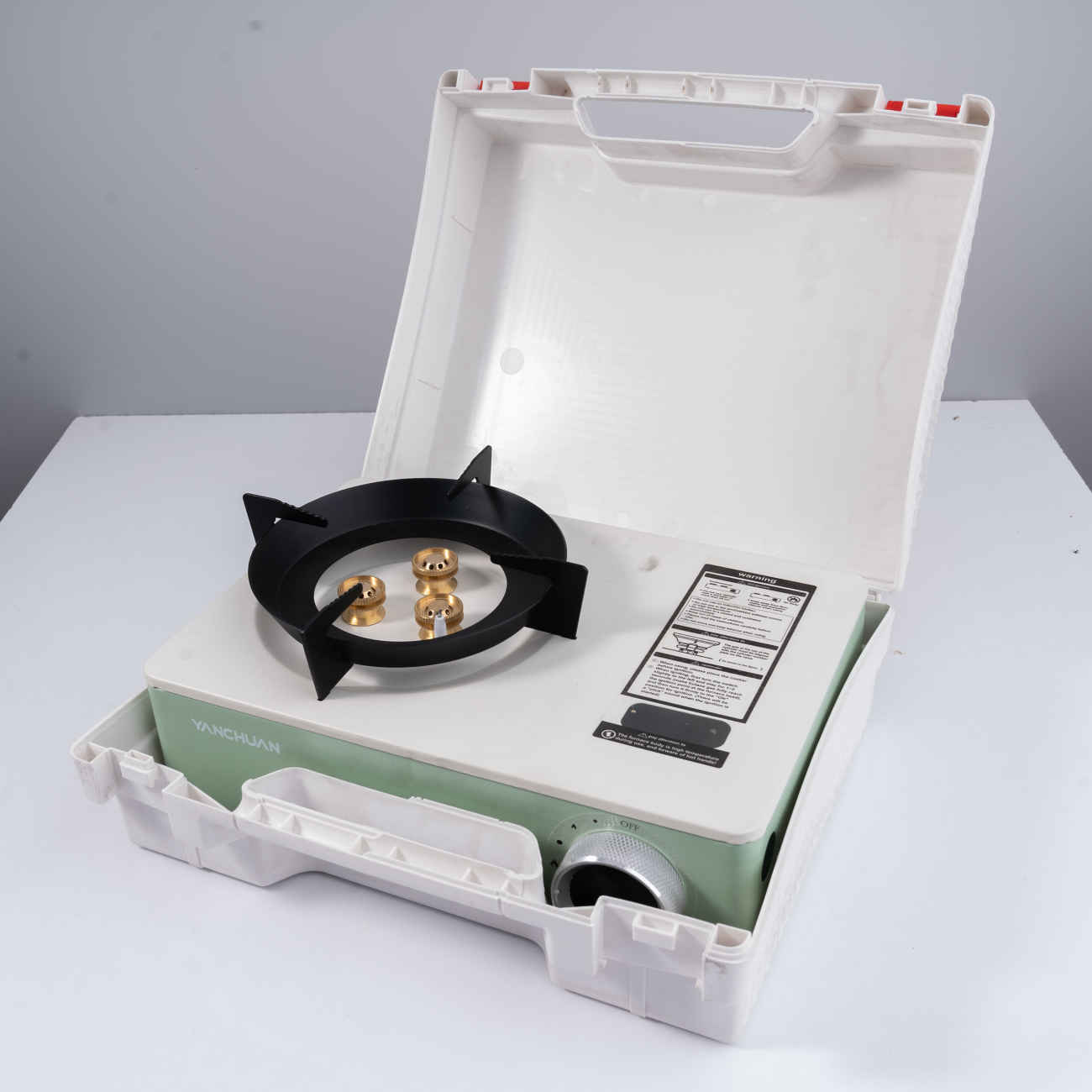 Compact Camping Gas Stove with Powerful Burners - ShopiPersia