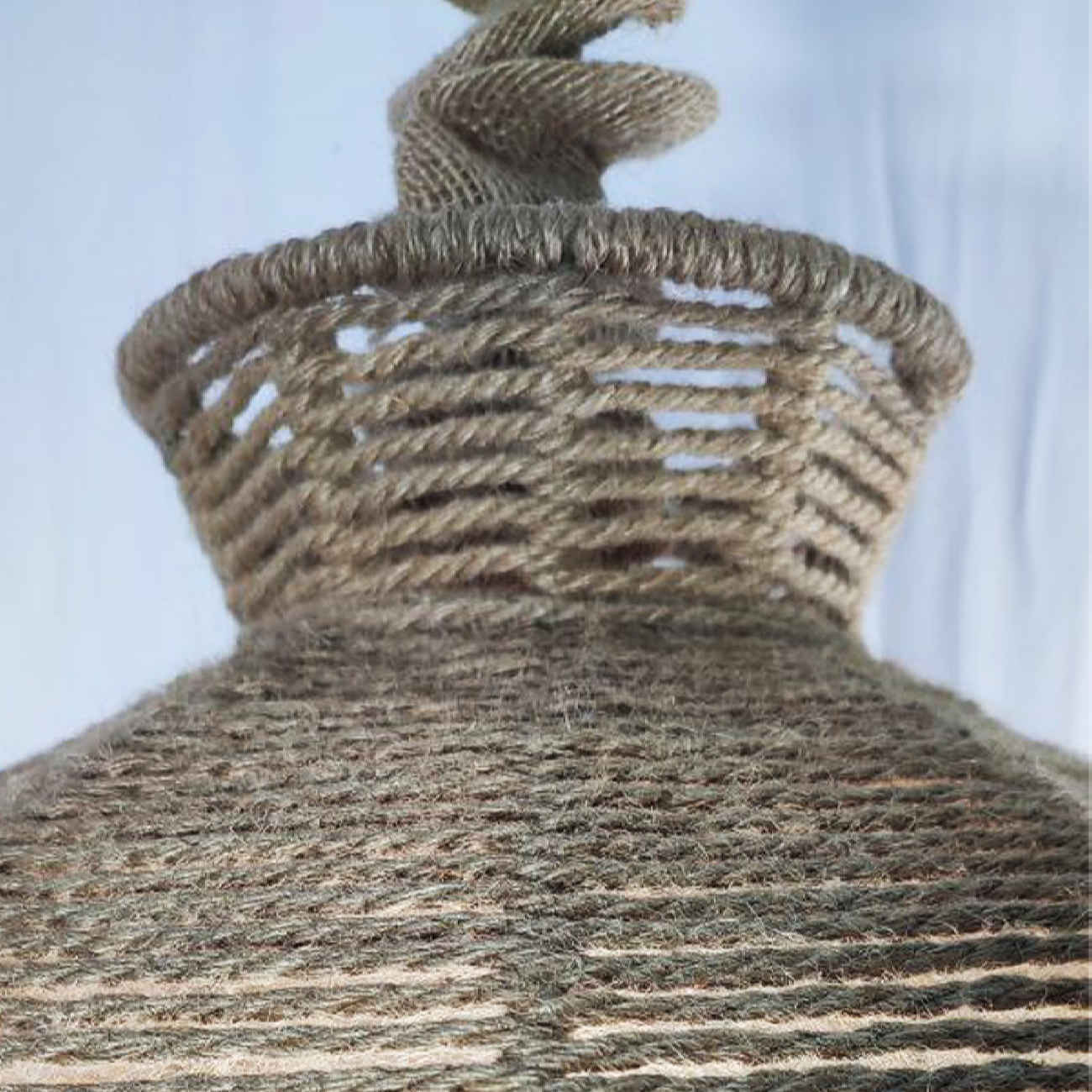 Bohemian Woven Pendant Light - Rustic Woven Hemp Light - ShopiPersia