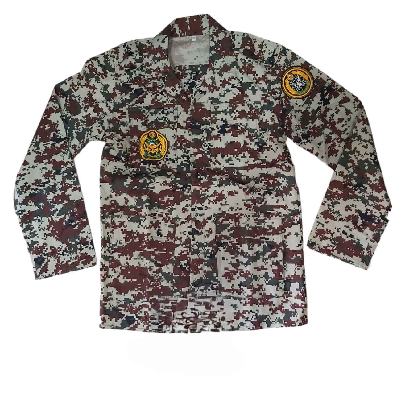 Iranian Thick Digital Military Uniform - the Air Defense Force, Grade ...