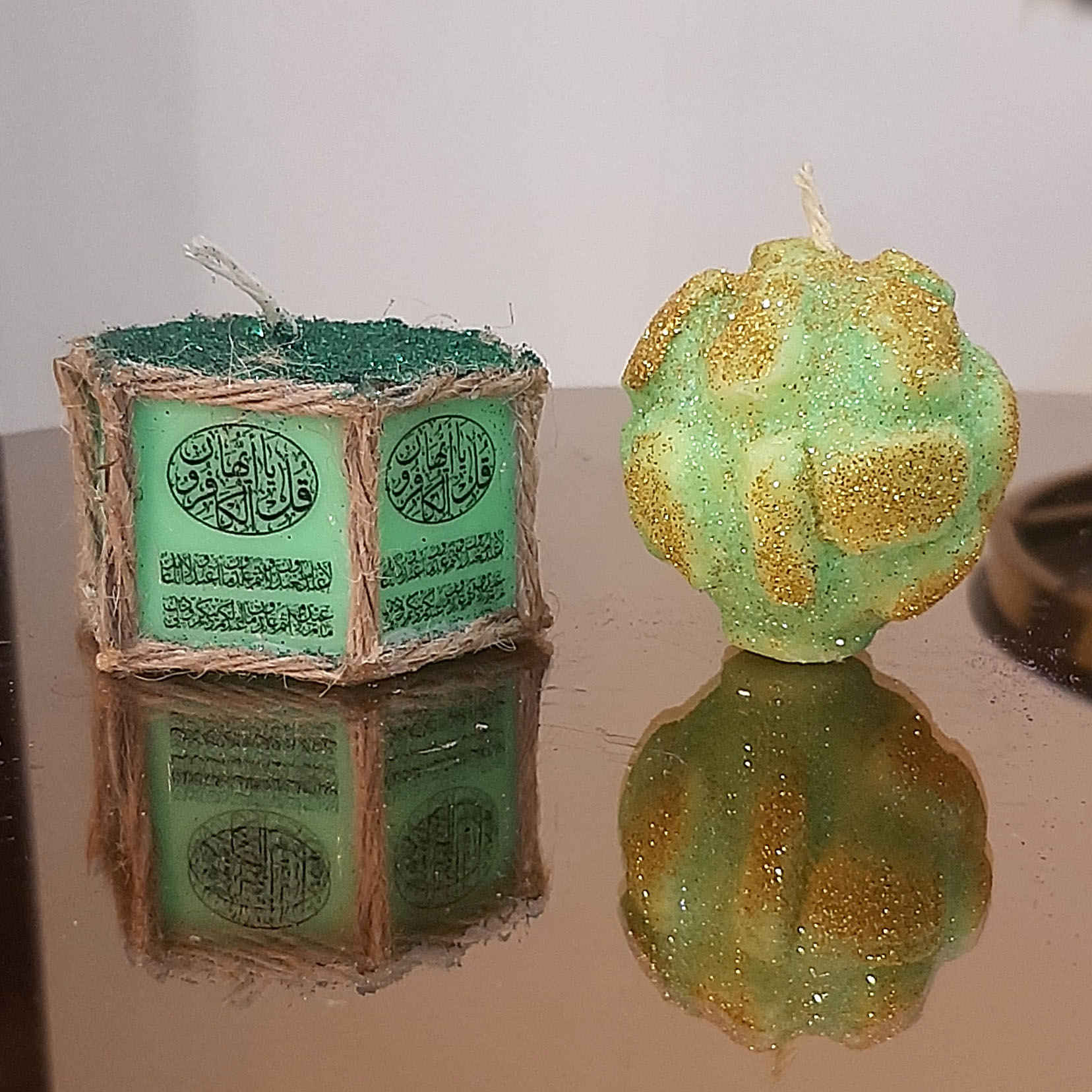Islamic Candle - Religious Style Ideal for Prayer Pack of 2 - ShopiPersia