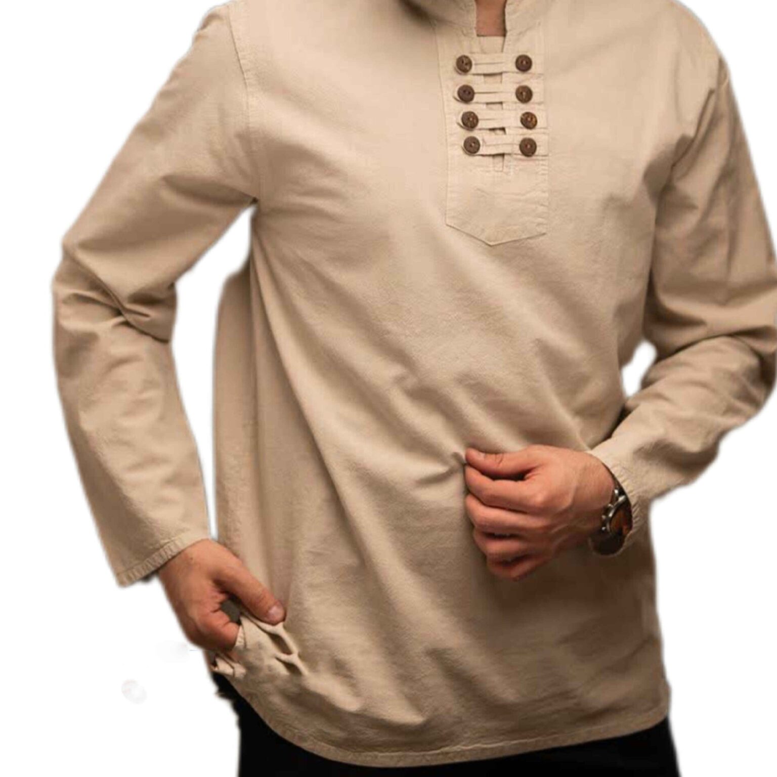 White Thawb for Men – Traditional Arab Robe - ShopiPersia