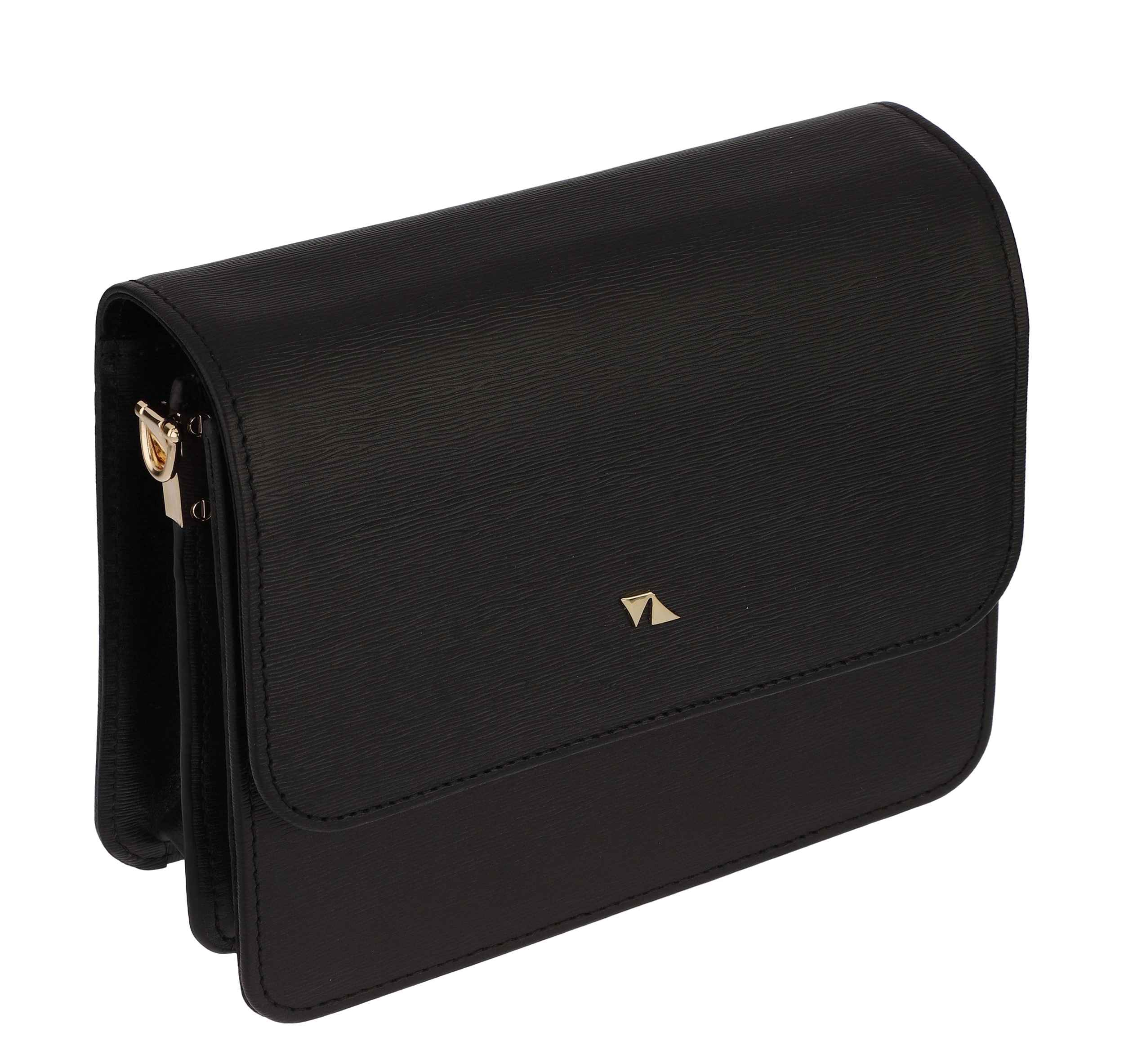 Luxurious Handcrafted Mashhad Leather Shoulder Bag - ShopiPersia