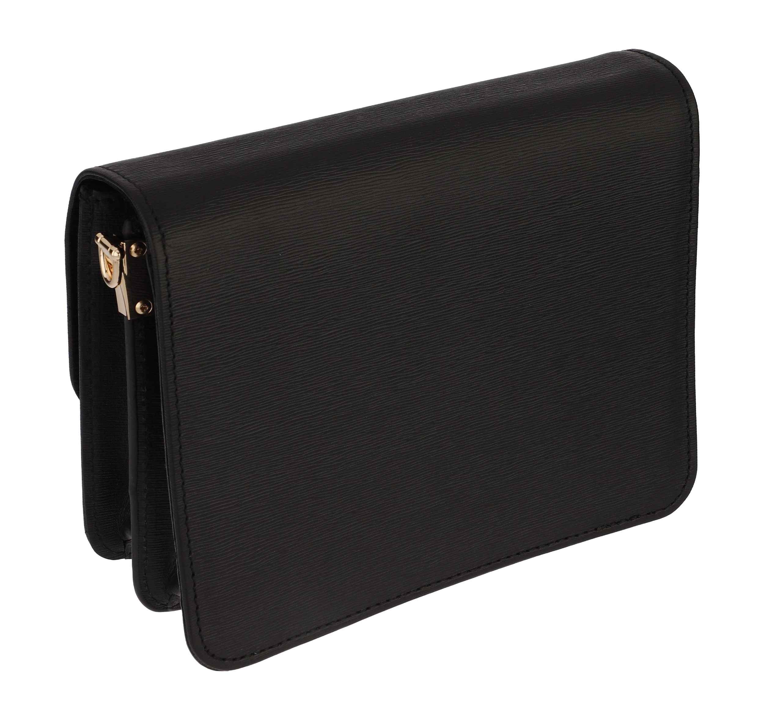 Luxurious Handcrafted Mashhad Leather Shoulder Bag - ShopiPersia