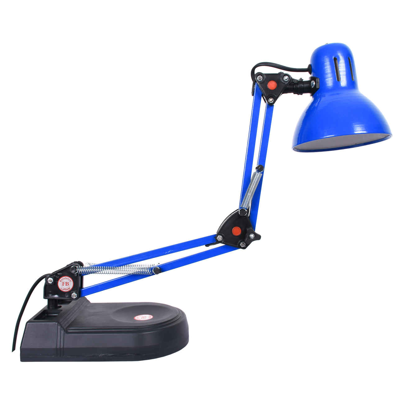 Funky Metal Adjustable Desk Lamp Suitable for Reading - with Spring ...