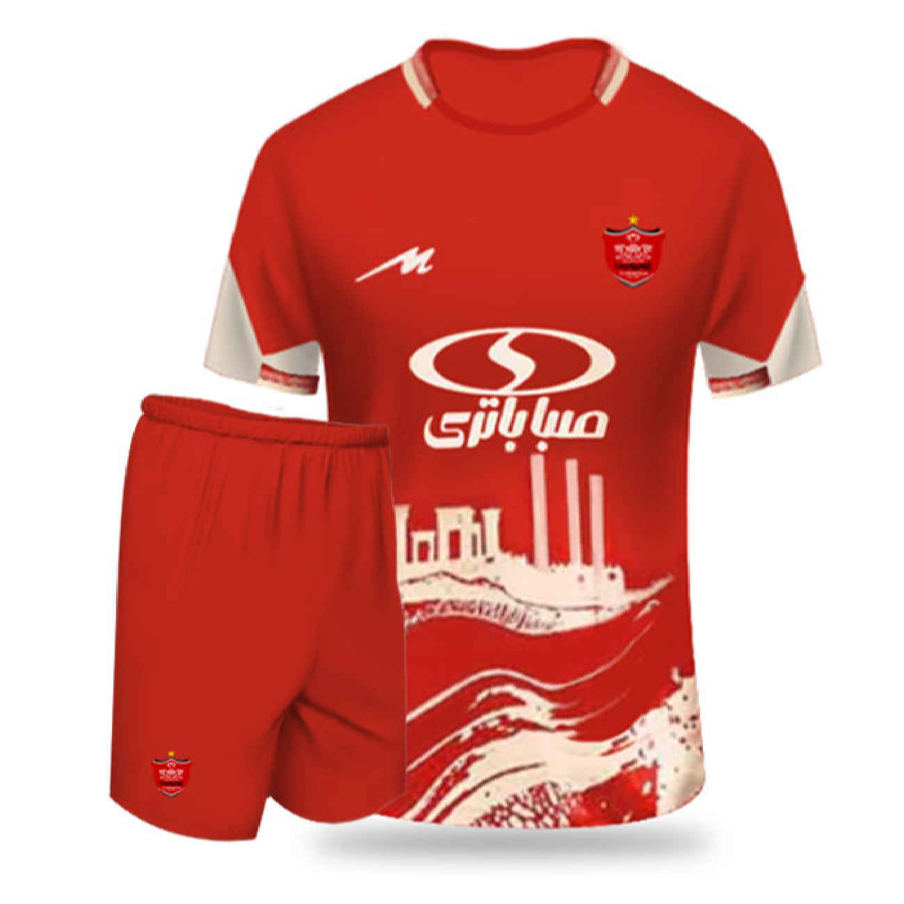 Official Persepolis FC Home Jersey 2023/2024 – Authentic Soccer Kit for ...