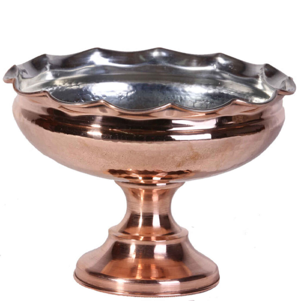 Copper Serving Bowl Suitable for Fruits and Sweets Hammered Karen ...