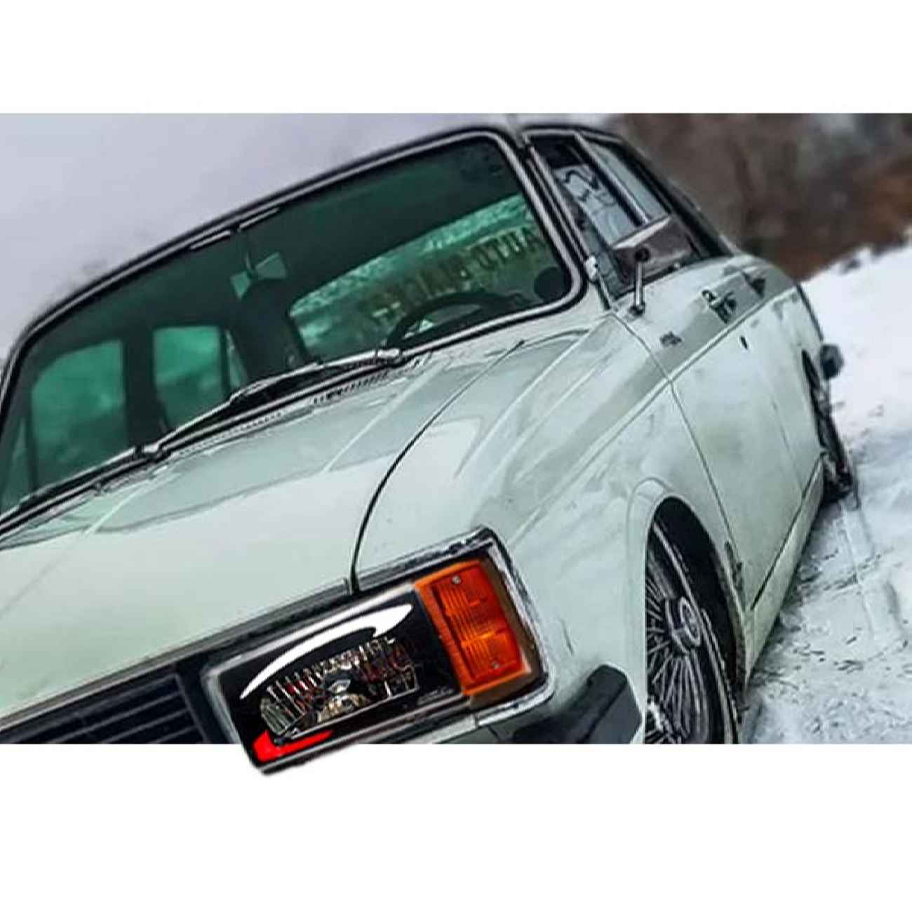 Front Car Headlight - Compatible with Paykan (Pack of 2) - ShopiPersia