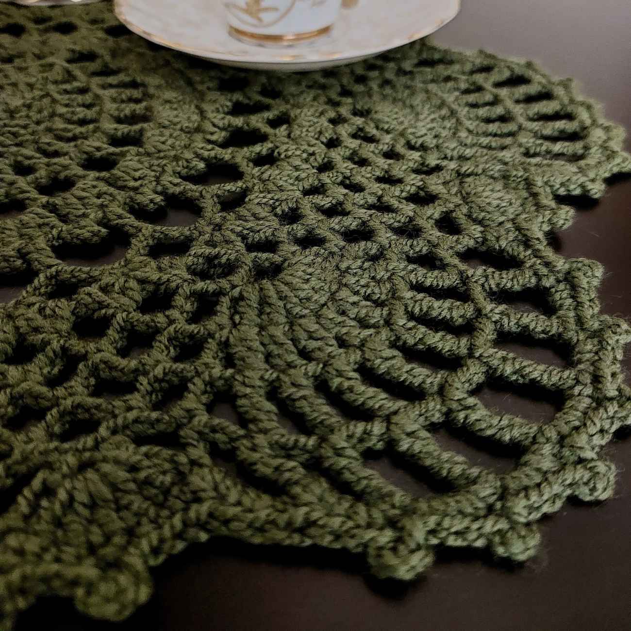Handmade Crochet Tablecloth with Unique Design to Beautify Any Dining ...