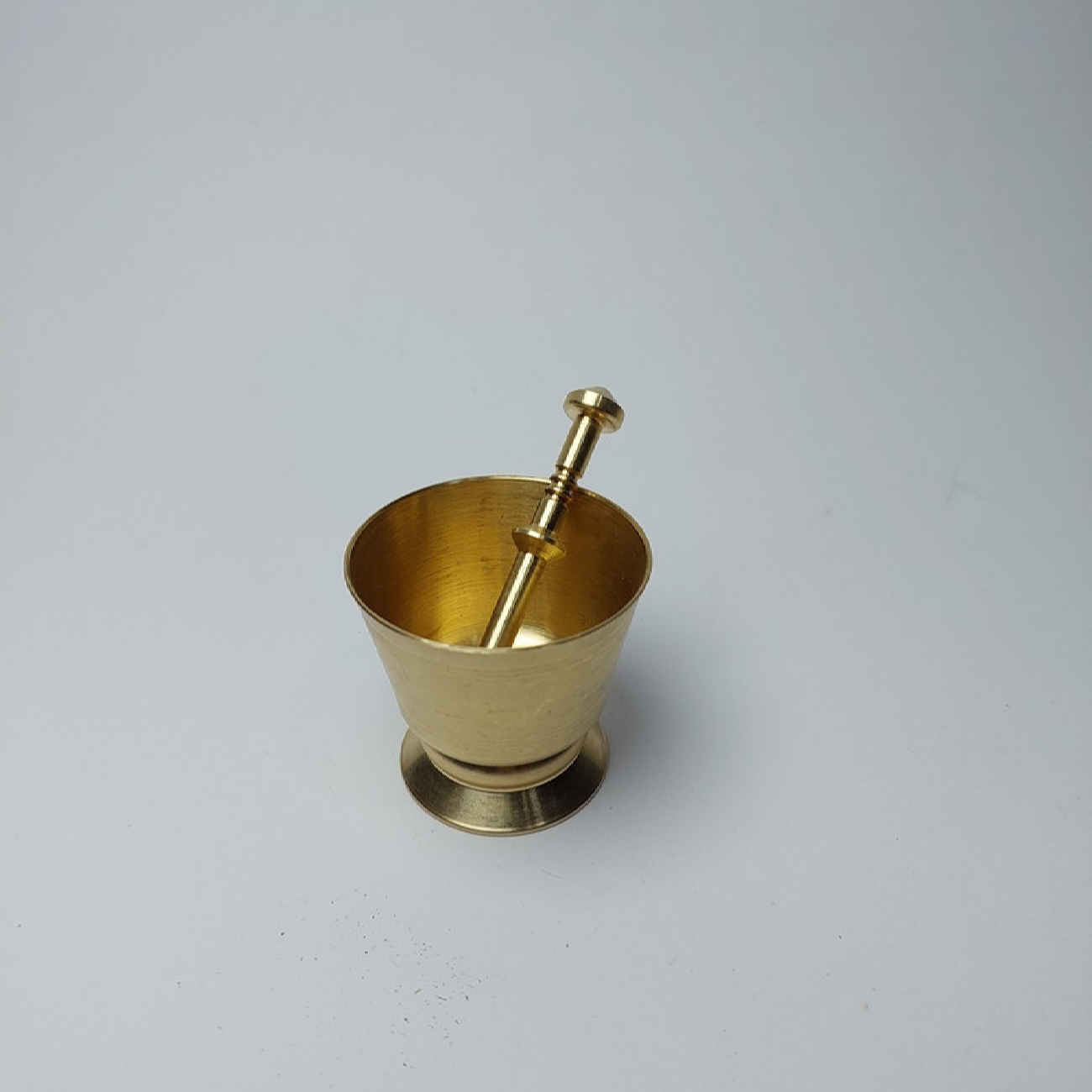Persian Brass Mortar & Pestle with Stand - Functional Spice Grinder for ...