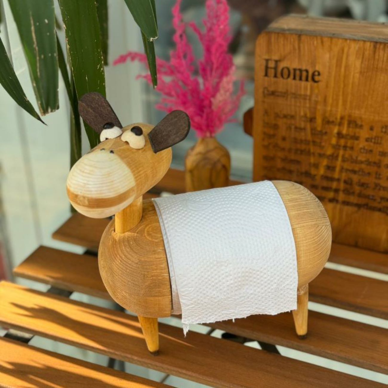 Wooden Novelty Paper Towel Holder – Fun & Functional Kitchen Decor ...