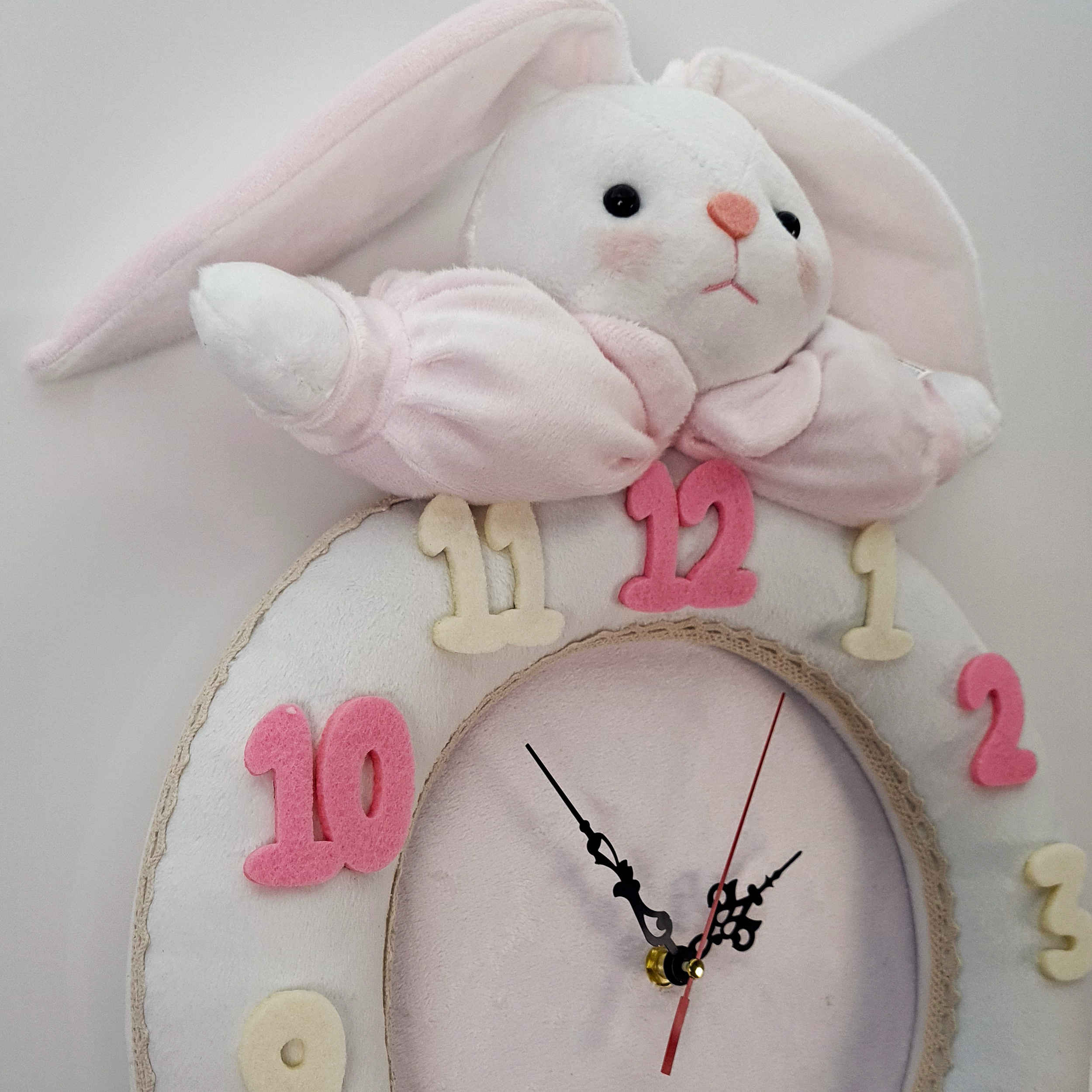 Wooden Nursery Wall Clock - Perfect for Cozy & Minimalist Children’s ...