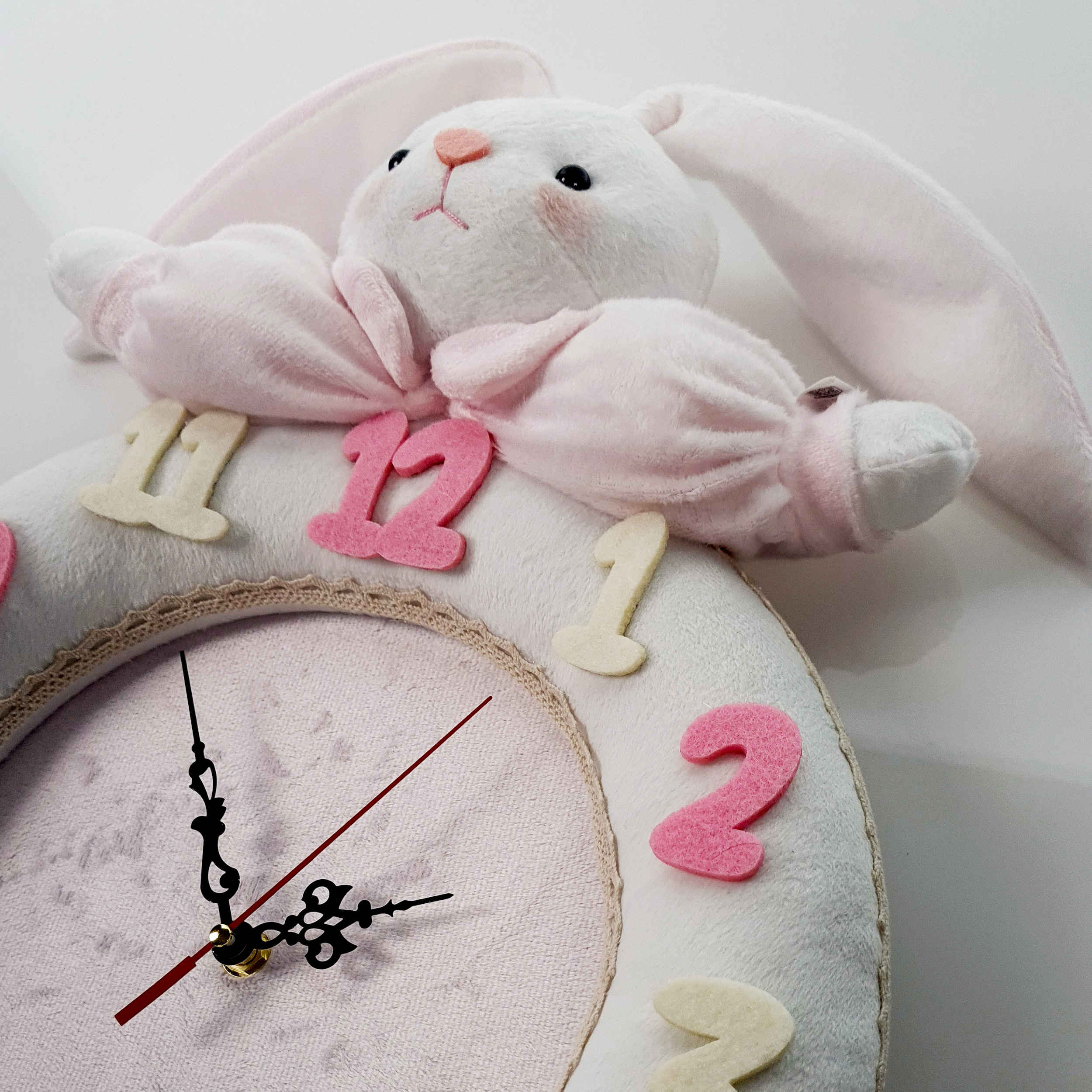 Wooden Nursery Wall Clock - Perfect for Cozy & Minimalist Children’s ...