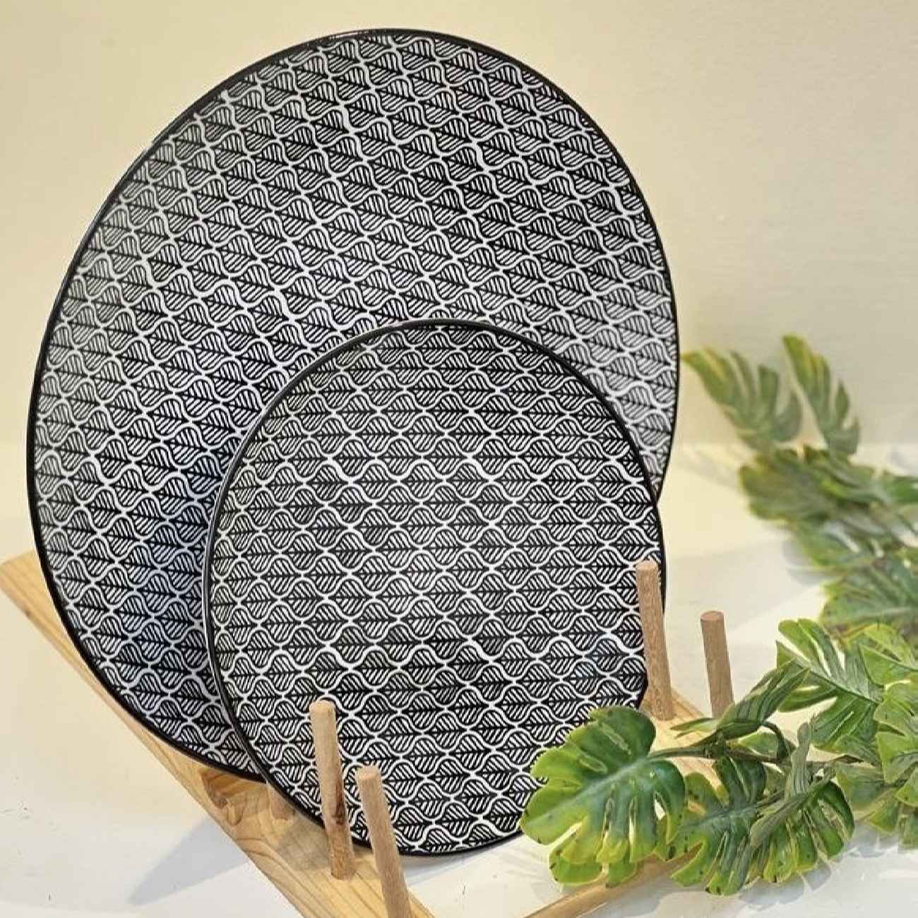 Ceramic Dinnerware Plate - Dishwasher Safe, Durable Perfect for Your ...