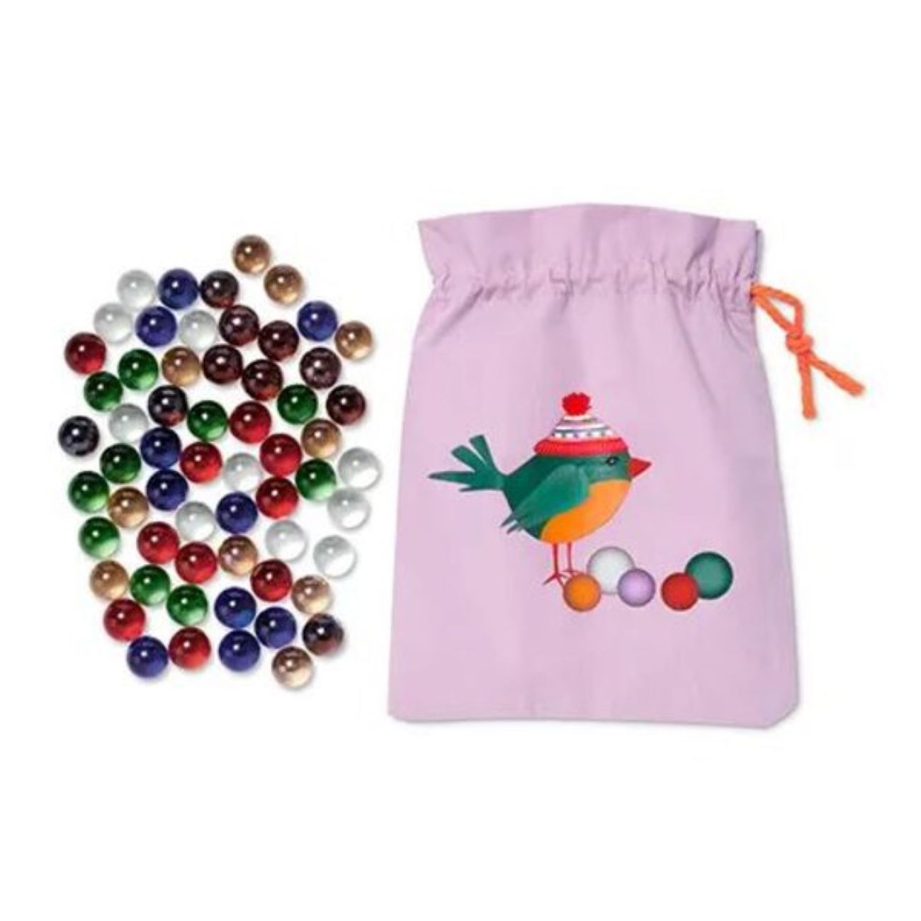 Classic Glass Marbles - Nostalgic Iranian Toy 60 Pcs in a Pack ...