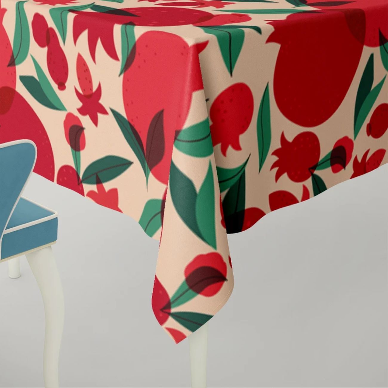 Velvet Tablecloth in Persian Yalda Style - ShopiPersia