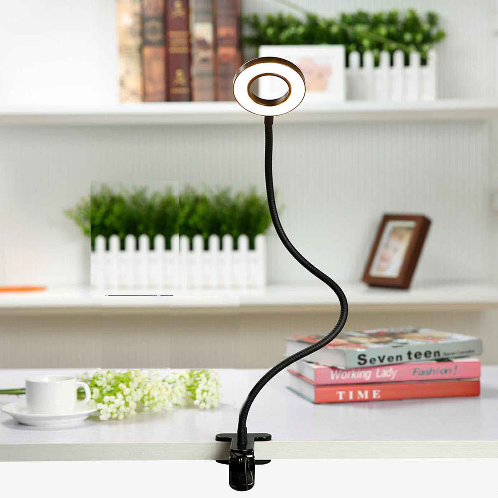 Metal Adjustable Desk Lamp - Flexible Lamp Perfect for Any Space ...