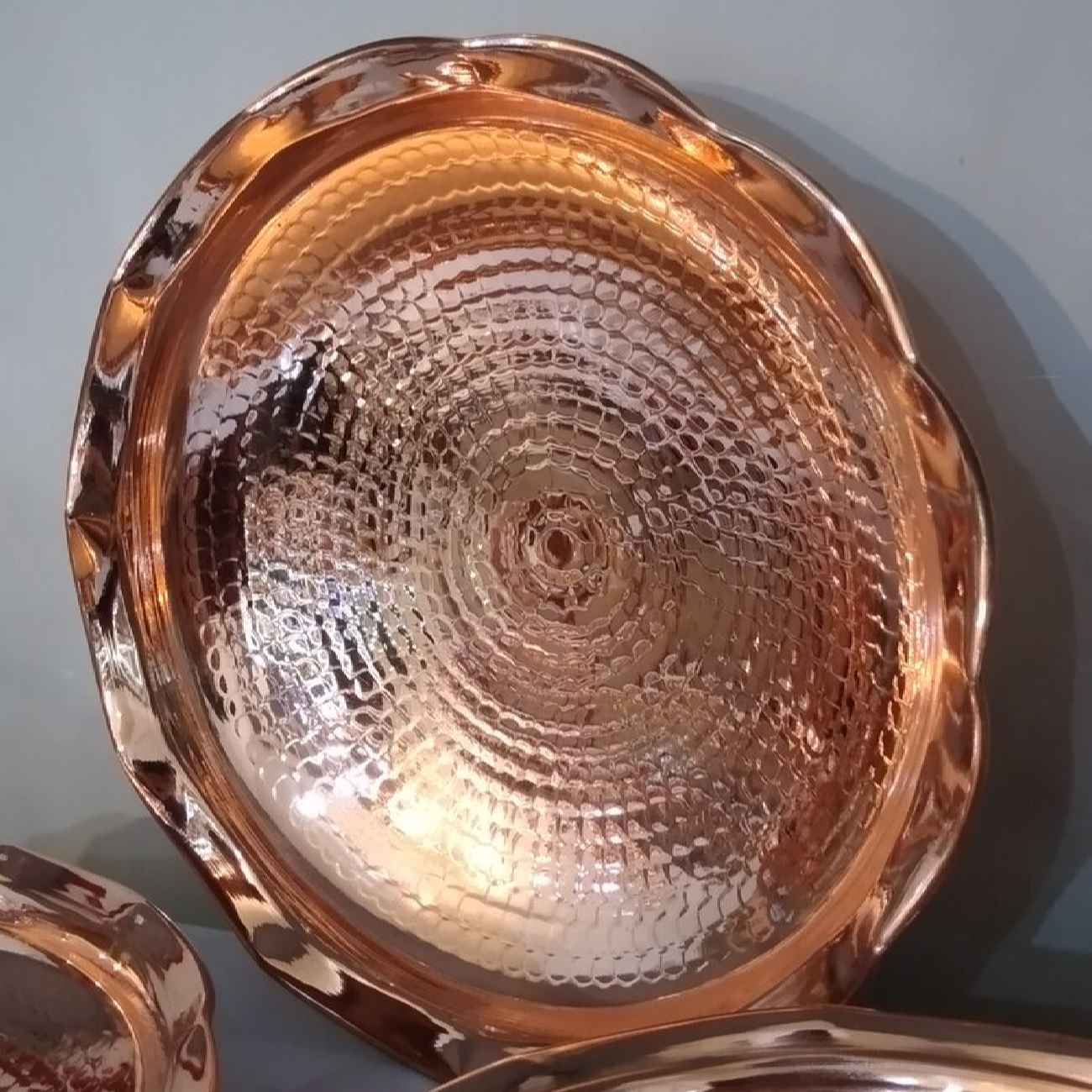 Persian Copper Dinnerware Plate - A Beautiful Fusion of Tradition ...