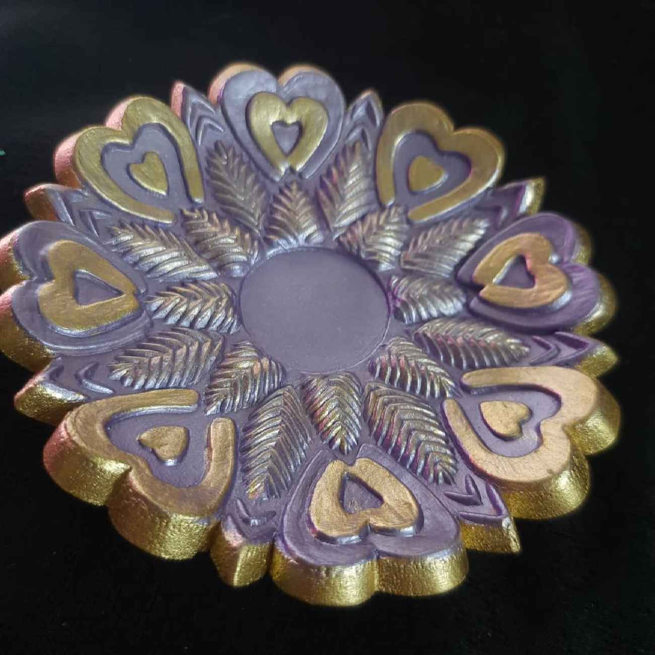 Pottery Haft Seen - Suitable for Persian New Year with Flower & Heart ...