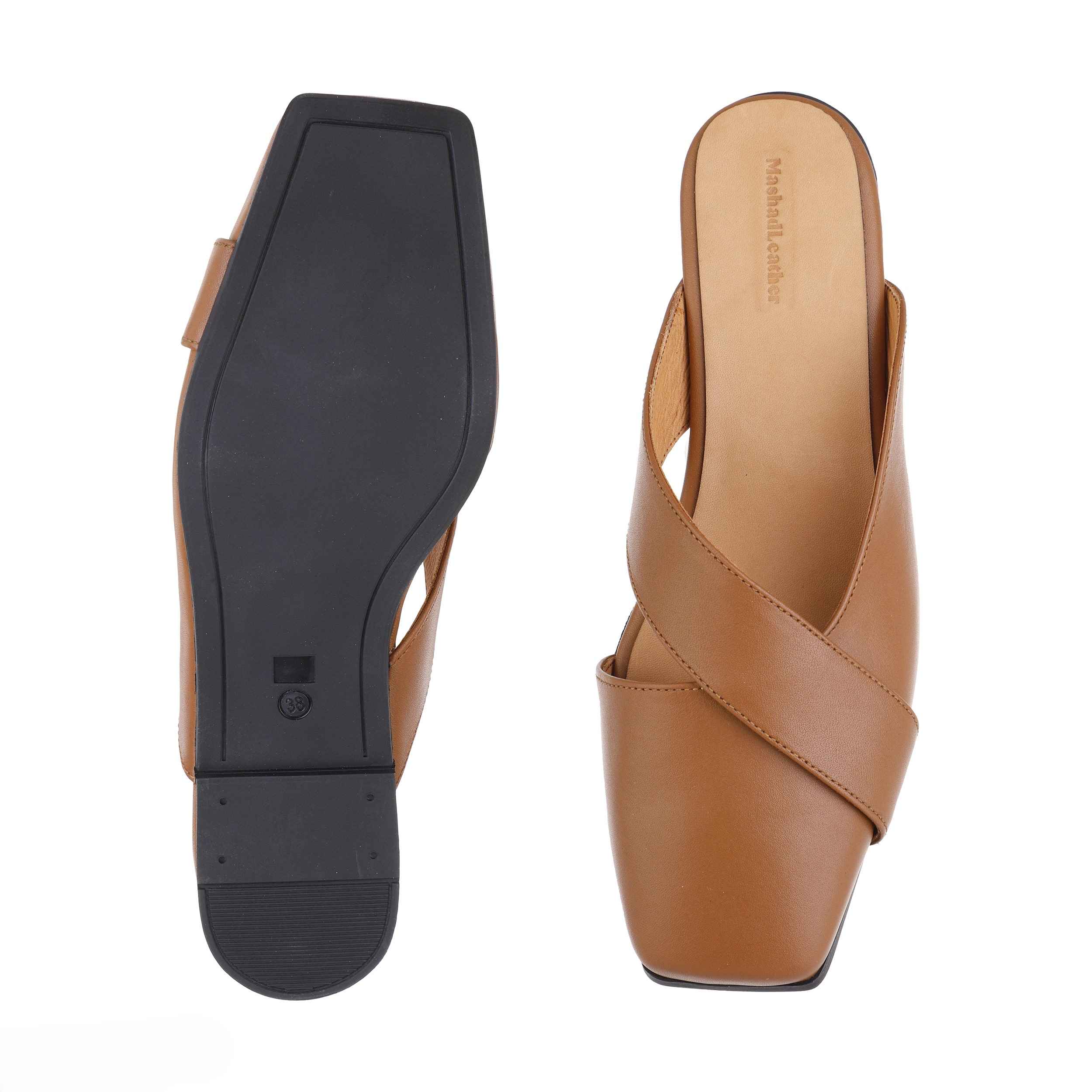 Women's Mashhad Natural Leather Mules Shoes - Perfect Balance of ...