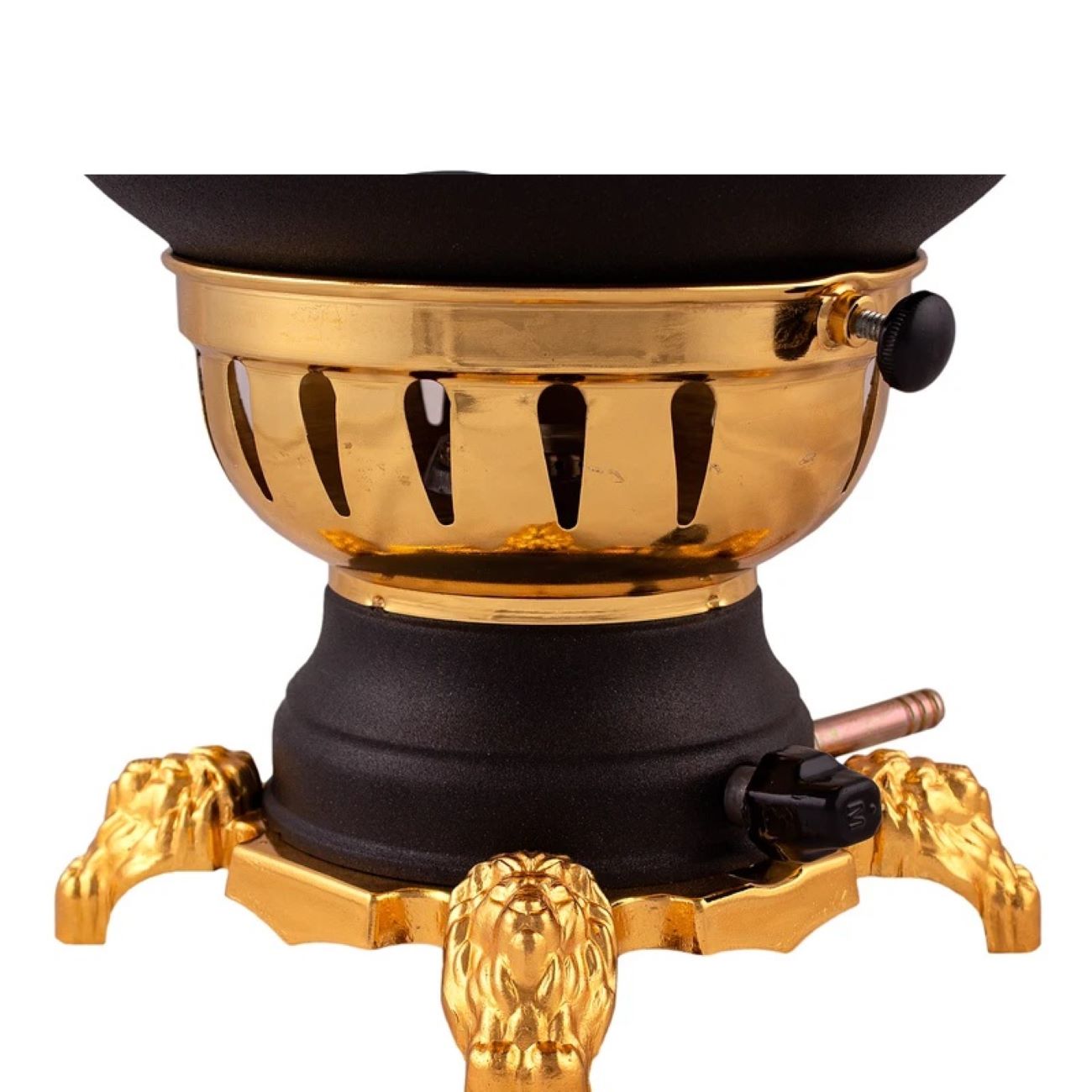 Persian Gas Samovar Tea Maker Smooth Finish 6-Liter - ShopiPersia