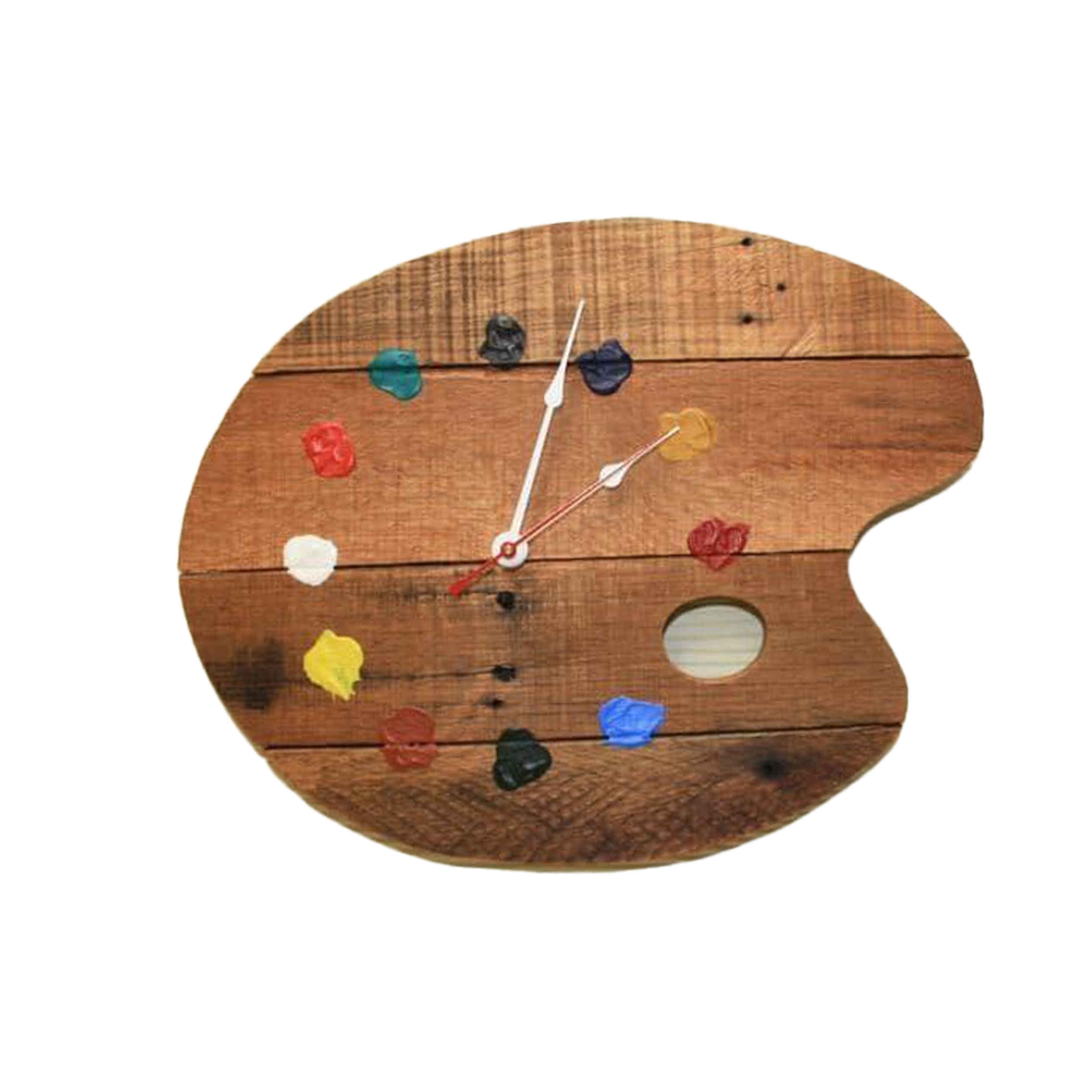 Artist Palette Wall Clock – Inspired by Artistry - ShopiPersia