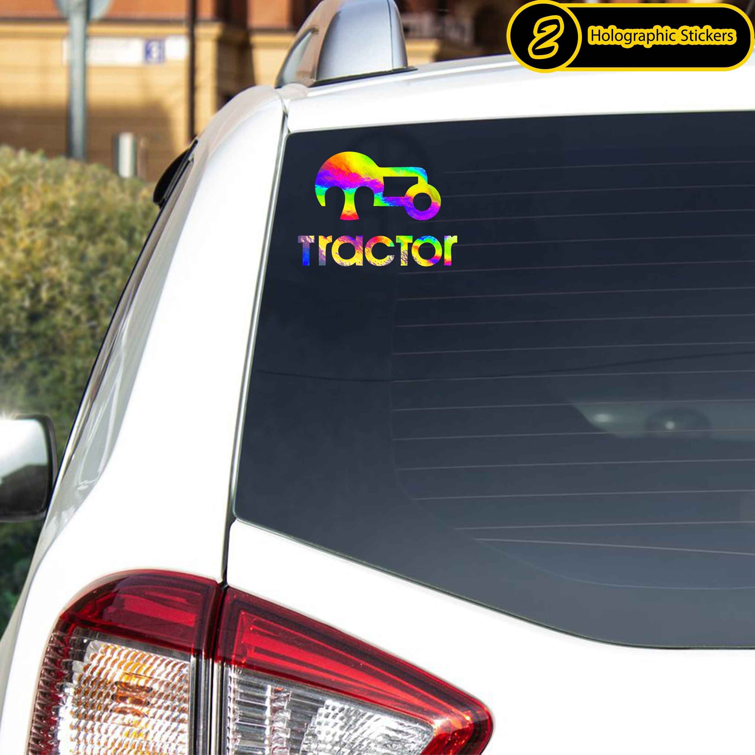 Car Sticker with Tractor Tabriz Football Team Design - ShopiPersia