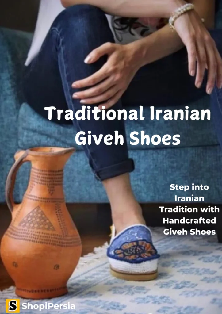 Giveh Shoes - Persian Handcrafted Breathable Footwear Tasseled Model ...