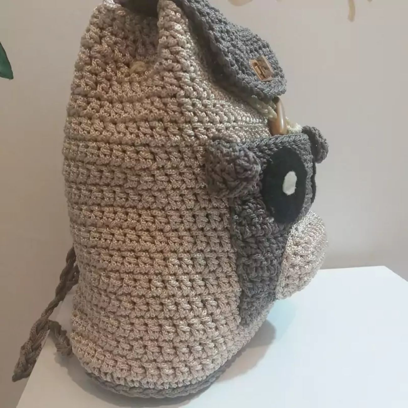 Handmade Crochet Kids Backpack Cartoon Design - Cute & Stylish Bag ...