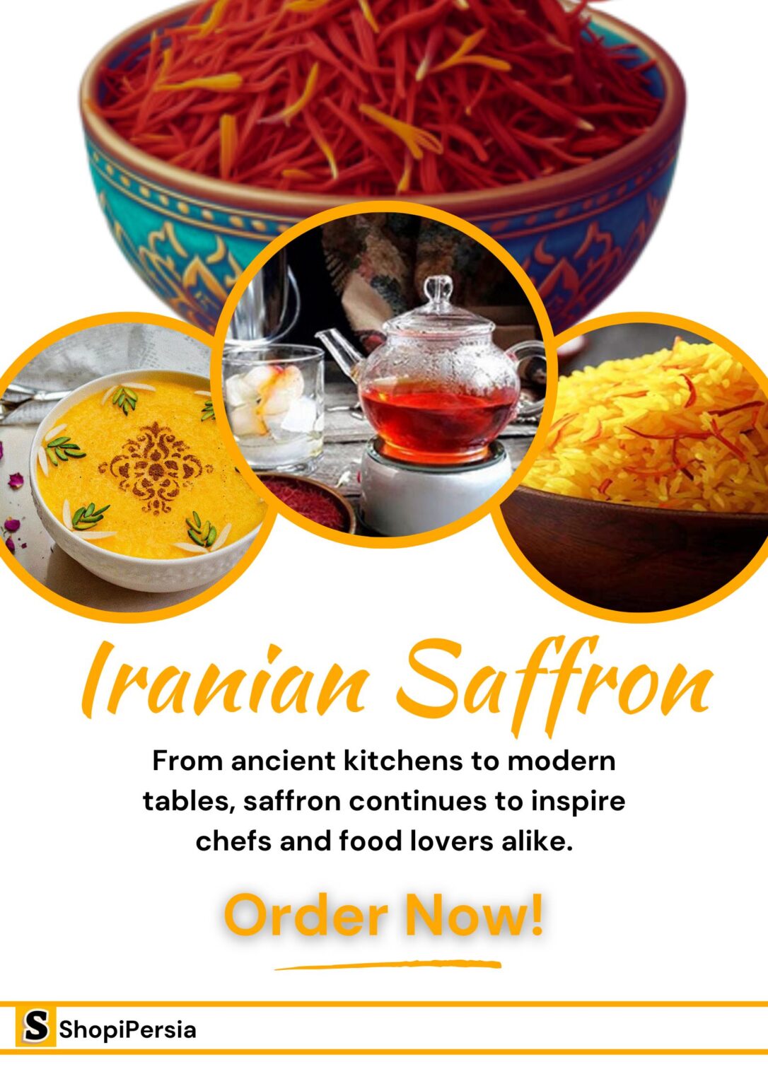 Persian Saffron Authentic Super Negin 25 Grams ShopiPersia