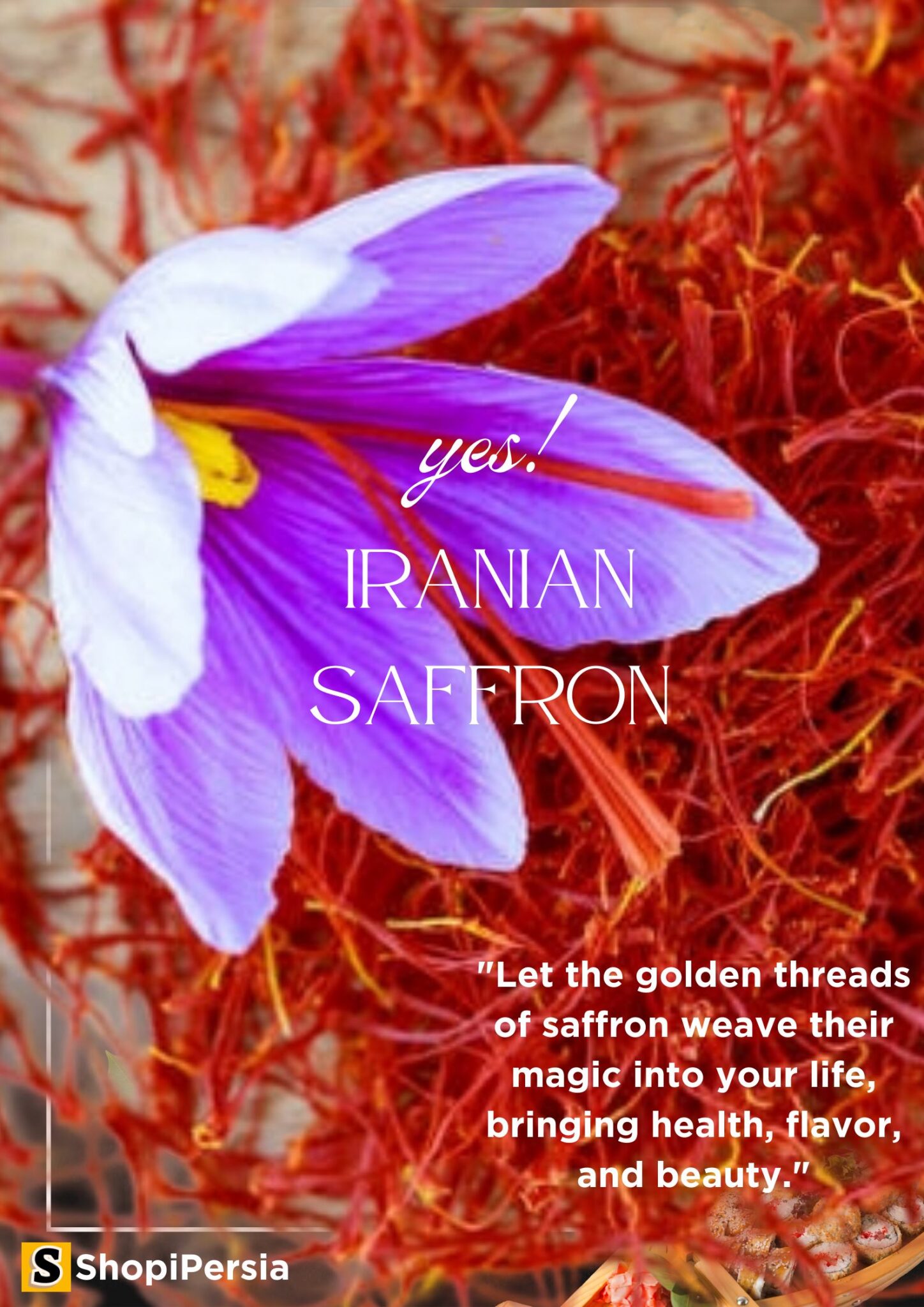 Persian Saffron Authentic Super Negin 25 Grams ShopiPersia