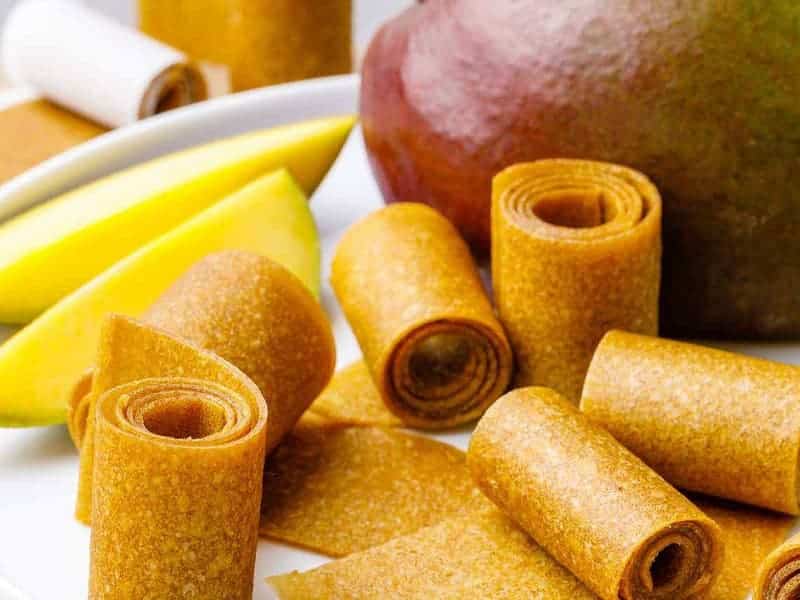 Persian Homemade Mango Lavashak – Fruit Leather Roll, 200g - ShopiPersia