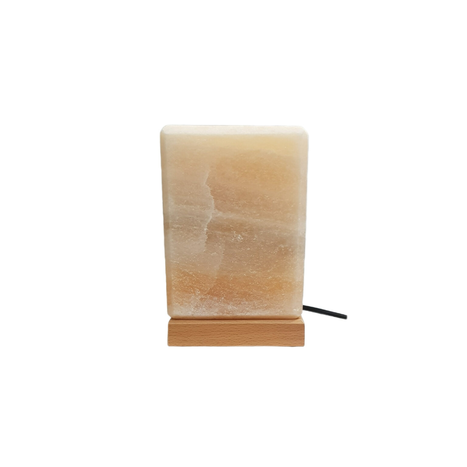 Pyramid Salt Lamp - Handcrafted Natural Stone Design - ShopiPersia