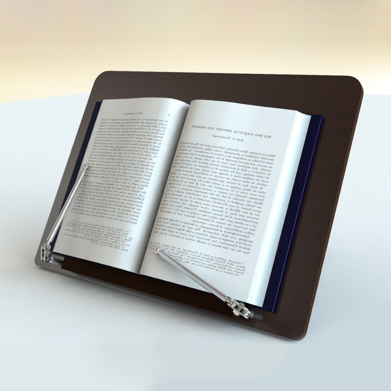 Premium Wooden Book Holder – Stylish, Adjustable Stand for Comfortable ...