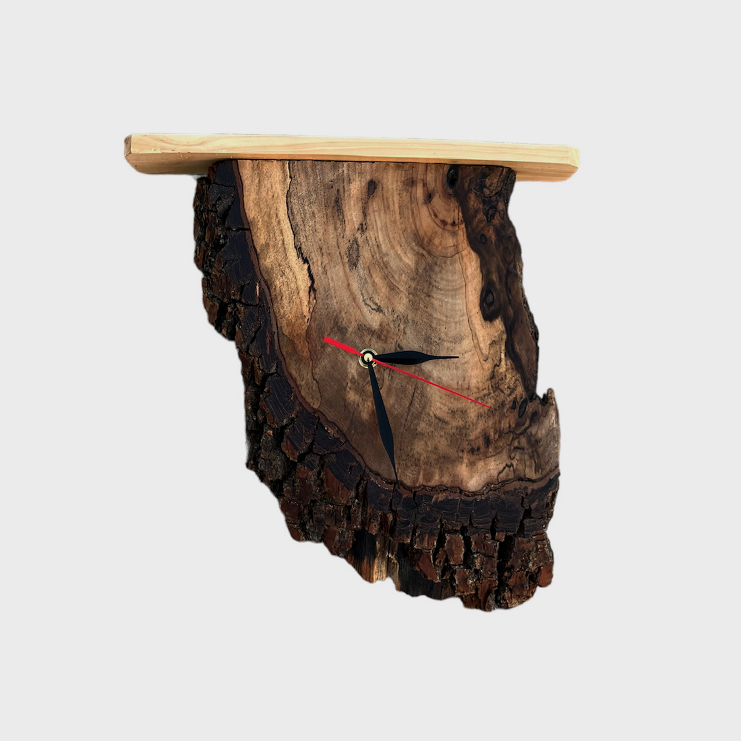 Rustic Wooden Wall Clock – Handcrafted Elegance with Style and ...