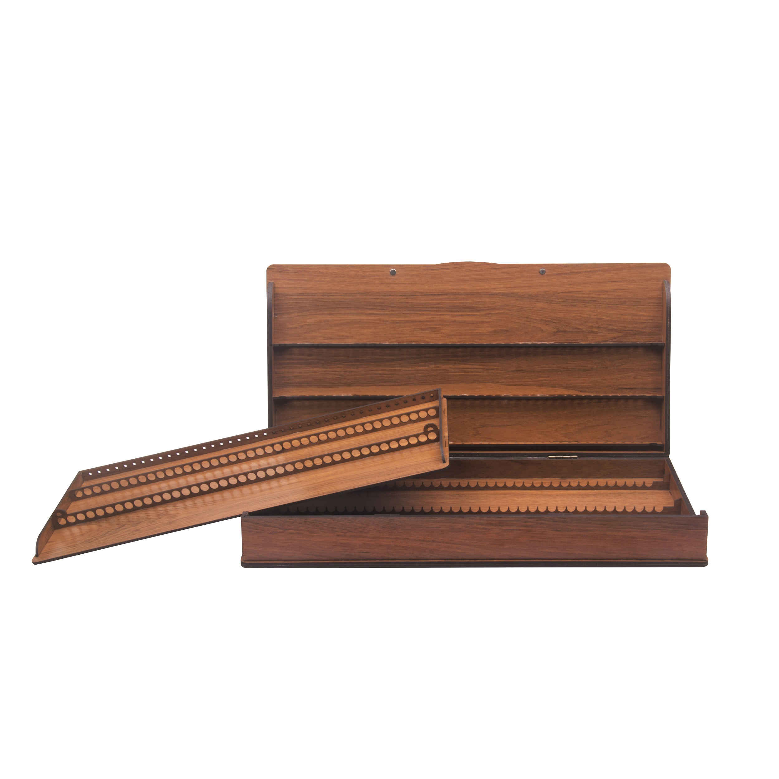 Wooden 120-Color Pencil Case – Professional Grade Storage - ShopiPersia