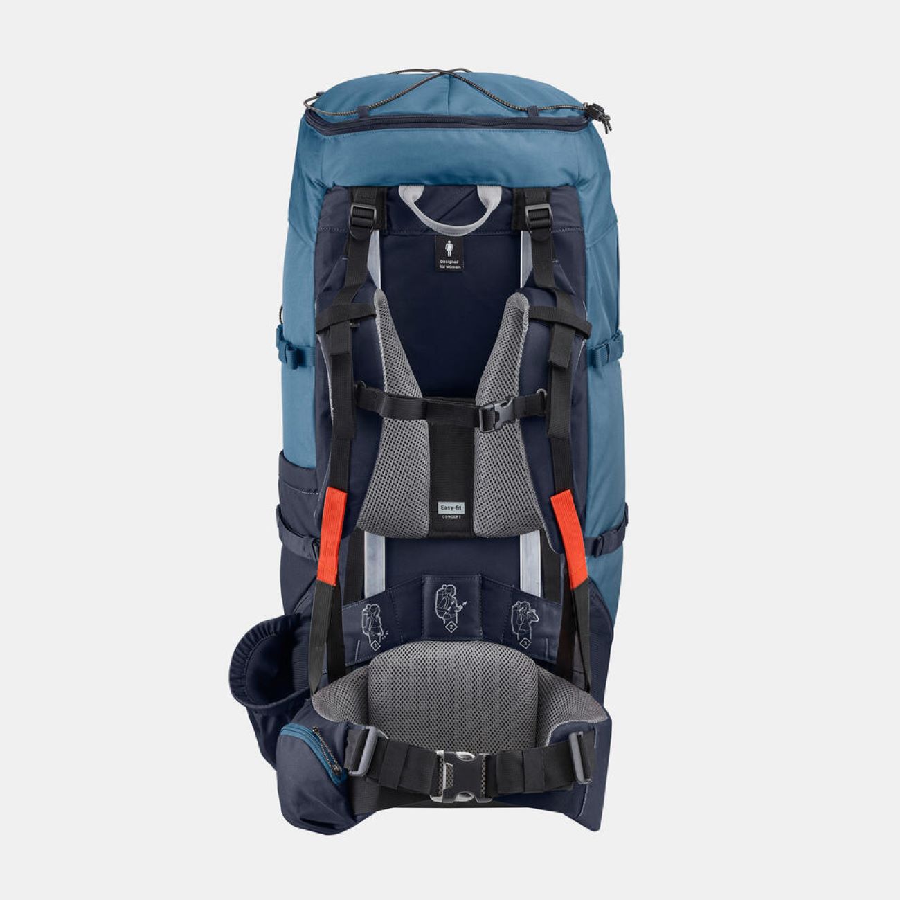 60L Hiking Backpack Forclaz Brand – Spacious, Lightweight, and Ideal ...