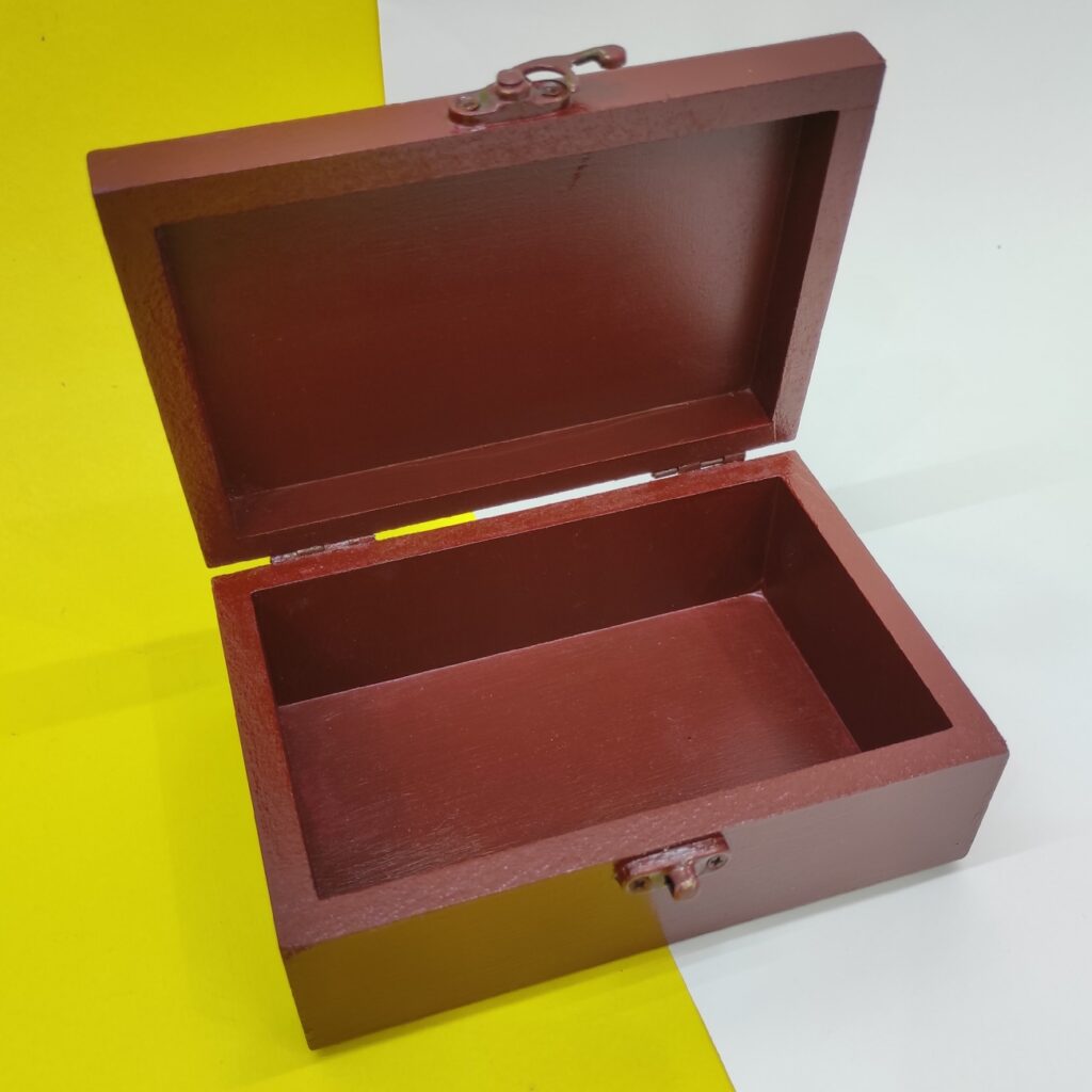 Handcrafted Wooden Jewelry Box with Persian-Inspired & Calligraphy ...