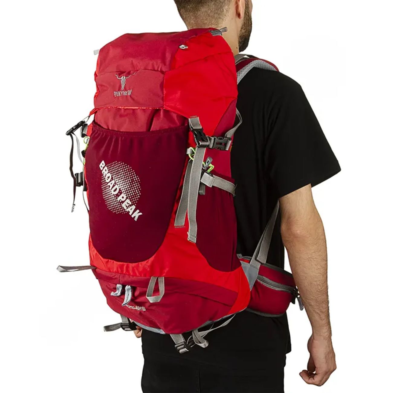 Mountain Hiking Backpack Water-Resistant, 50 Liters Capacity - ShopiPersia