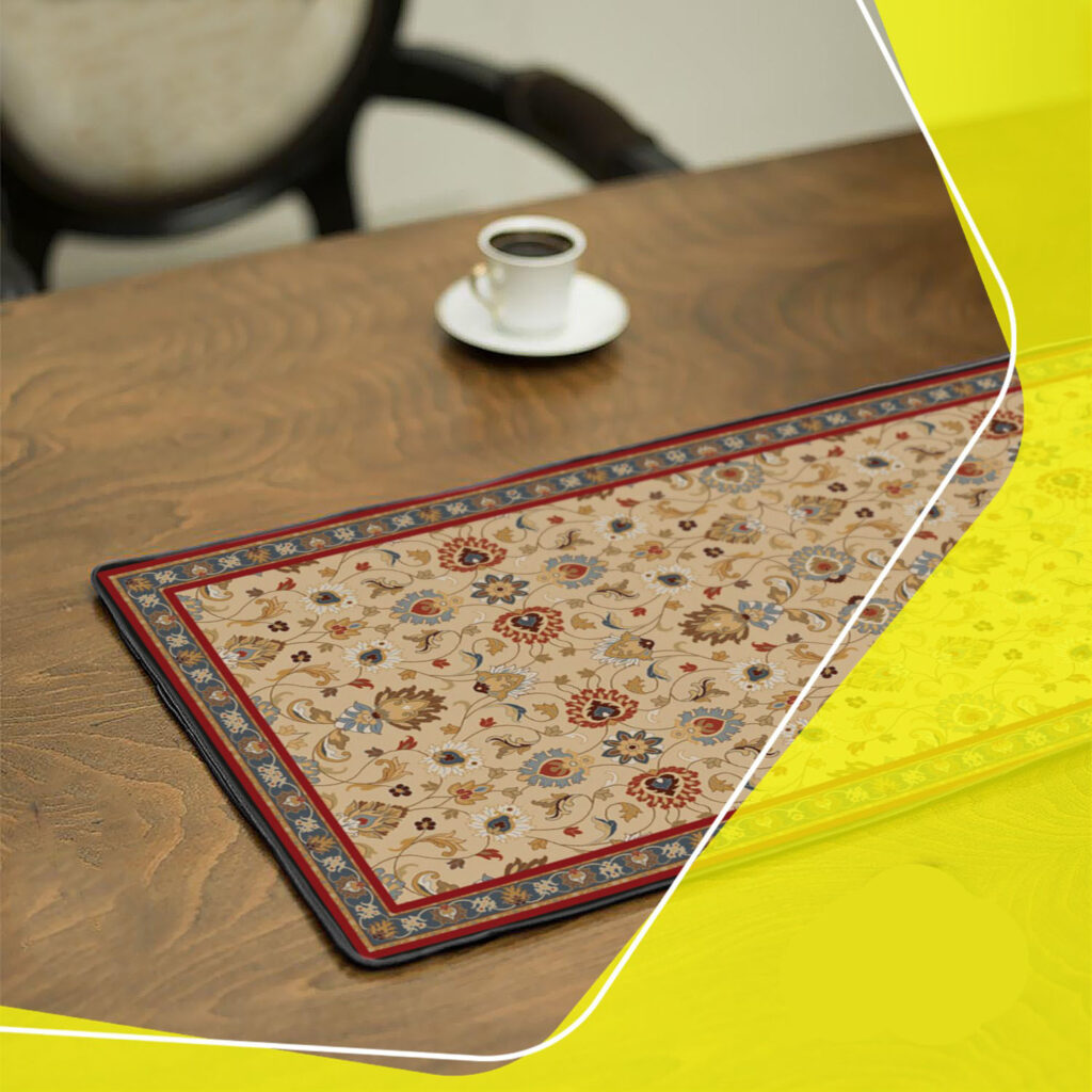 Persian Elegance Velvet Table Runner Model Shima - ShopiPersia