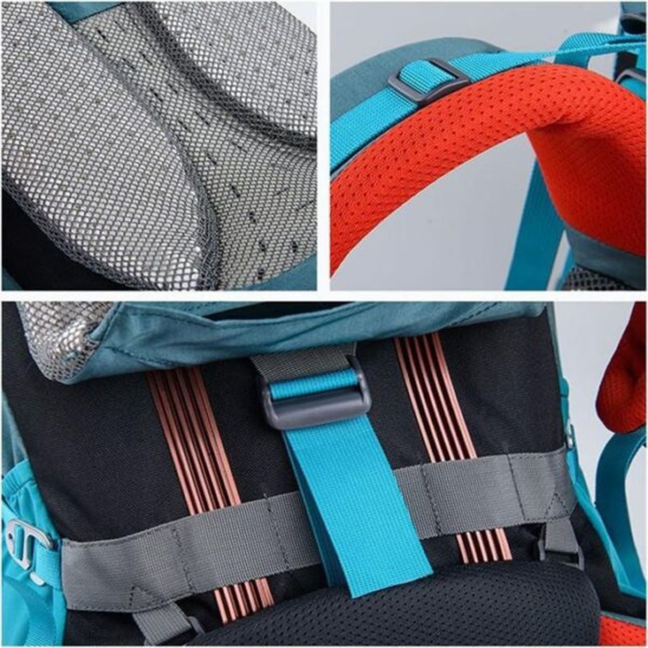 Water-Resistant 55L Hiking Backpack Nature Hike Brand - ShopiPersia