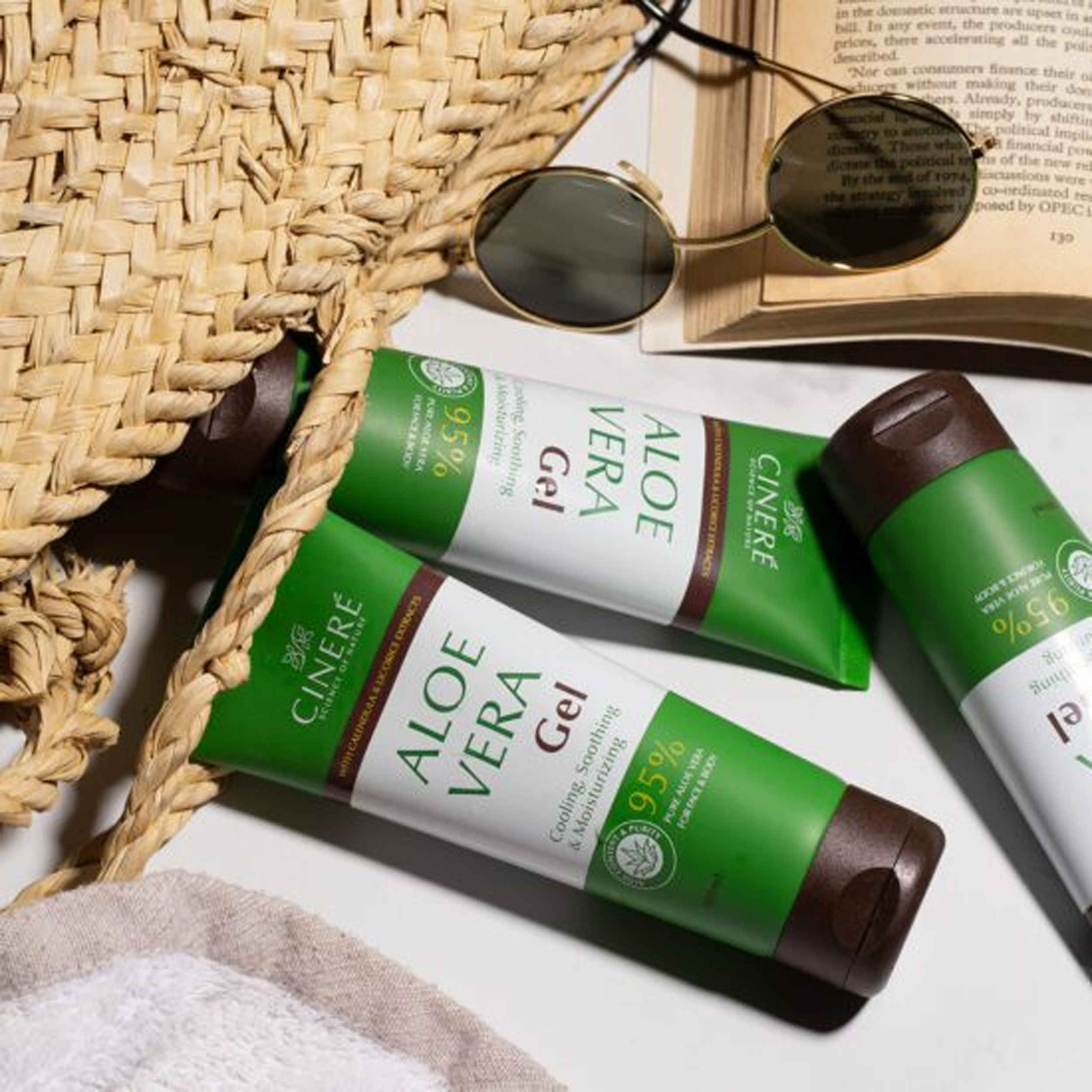 Cinere Facial & Body Moisturizing Gel – Skin Regenerator, Anti ...